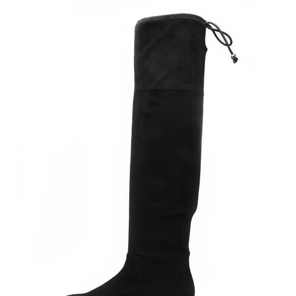 Rampage | Shoes | Rampage Upside Faux Suede Overtheknee Boots Bran ...